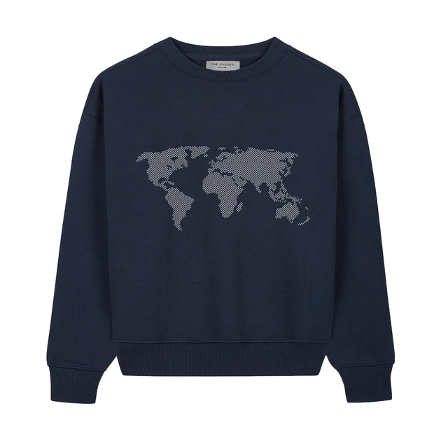 WORLD MAP SWEATER – WORLD INSPIRED JEWELRY