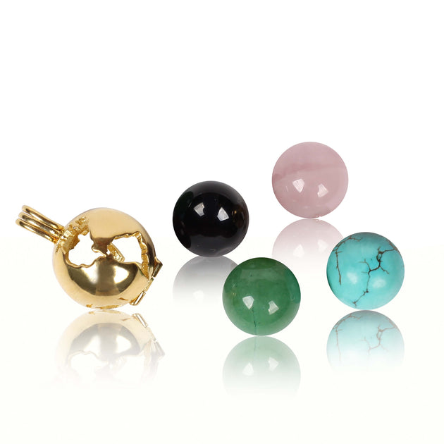 World Globe Necklace – CRISTINA RAMELLA